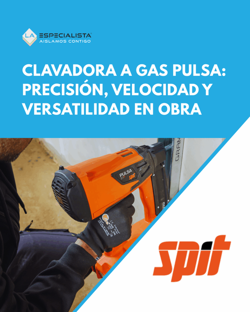 Clavadora a gas PULSA de SPIT: precisión, velocidad y versatilidad en ...